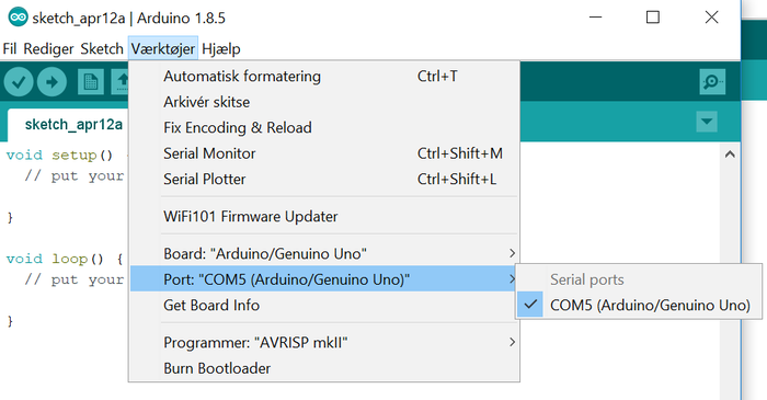 Software Og Udviklingsmiljø Htx Arduino