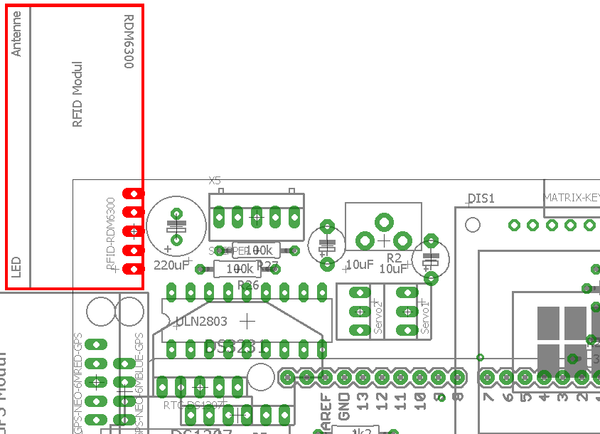 Prog Shield RFID-læser - HTX Arduino
